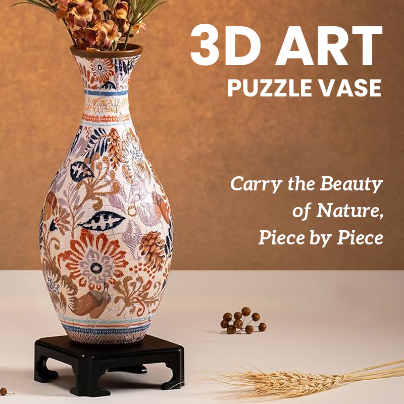 3D Art Puzzle Vase 🌸 A Perfect Christmas Gift🎁 – Commsmarket.com