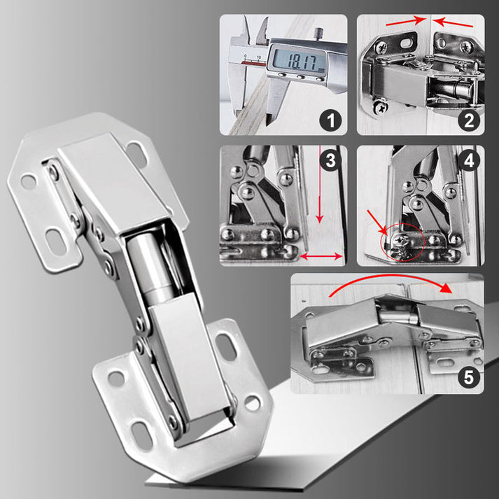 commsmarket-🔥Cabinet Hinges - Easy Installation of Bridge Door Hinges ...