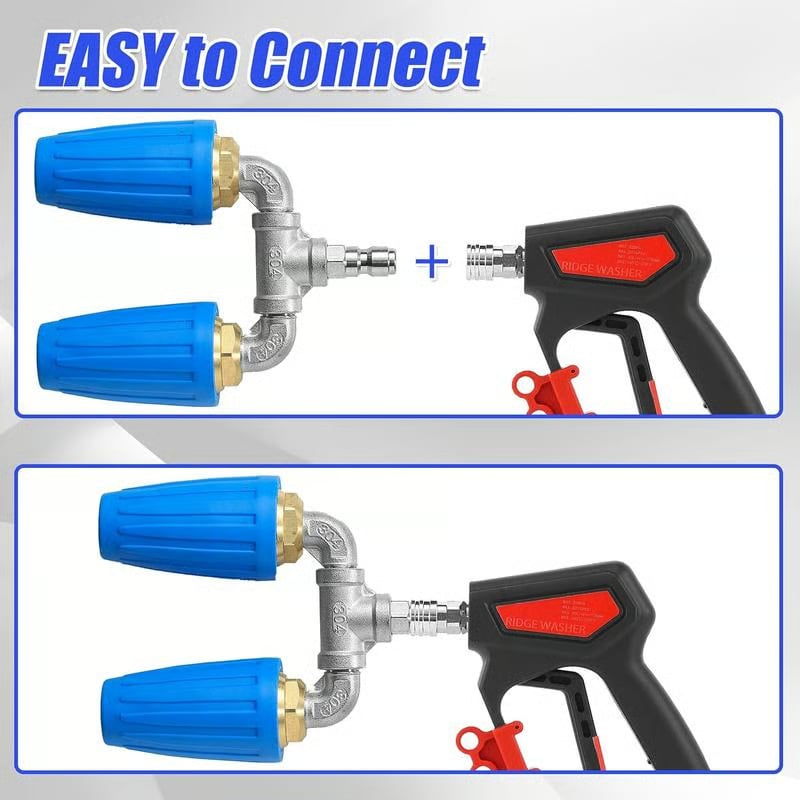 🔥Dual Turbo Nozzle Pressure Washer – Commsmarket.com