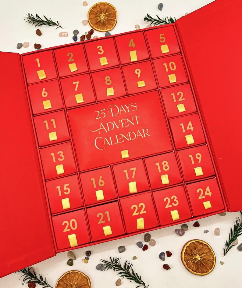🎅Christmas hot sale🎁Crystal Advent Calendar for 25 Days – Commsmarket.com