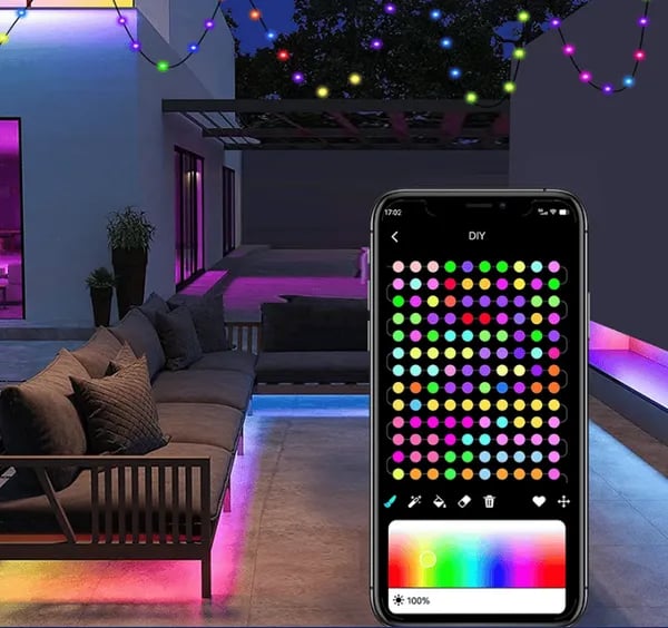 🎅 Early Christmas 49% OFF - Smart Rainbow LED Permanent Outdoor Light ...