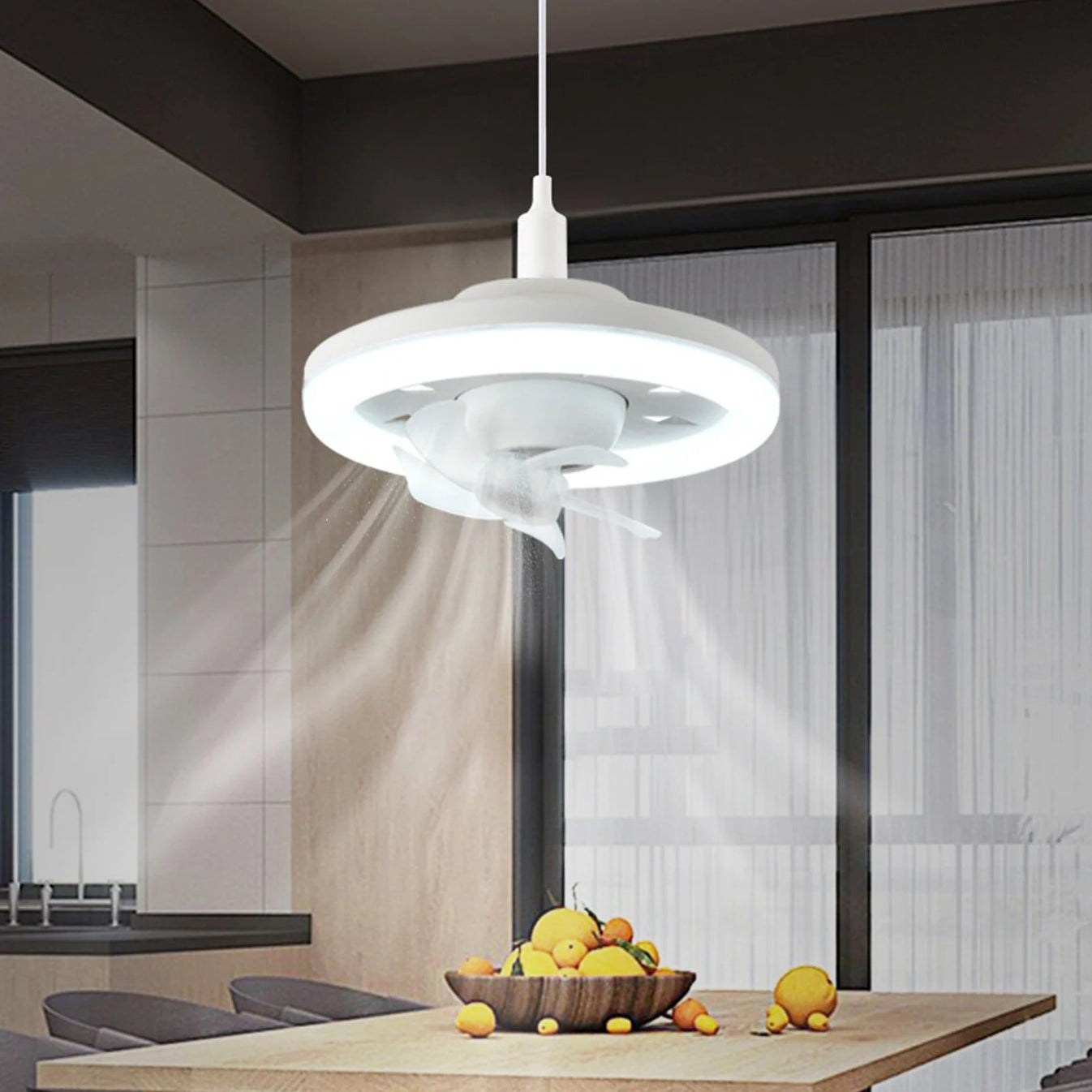 commsmarket-Fast Shipping Worldwide - LED Swing Head Fan Light ...